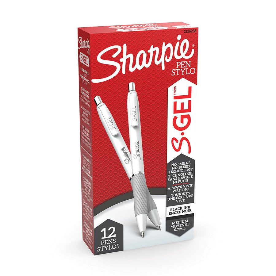Stylo Sharpie S.Gel rétractable